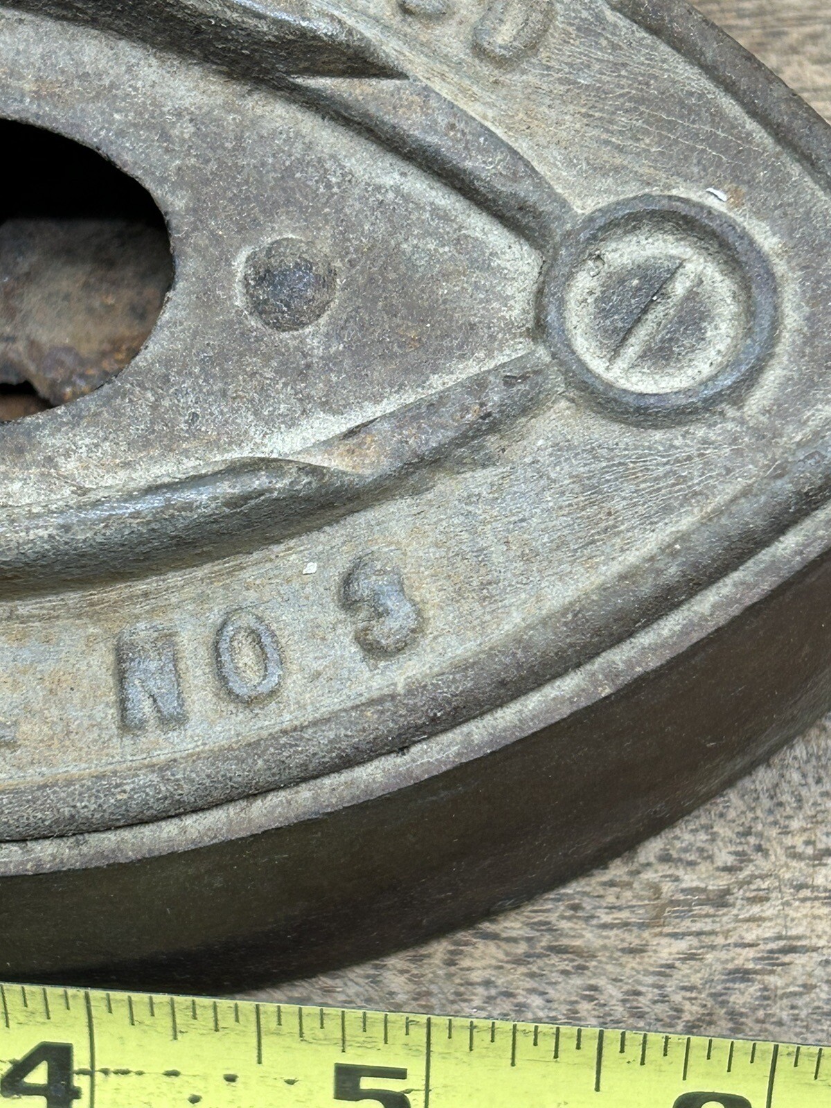 Antique W.H. Howell Co Geneva ILL.#3 Sad Iron w/o handle + extra ...