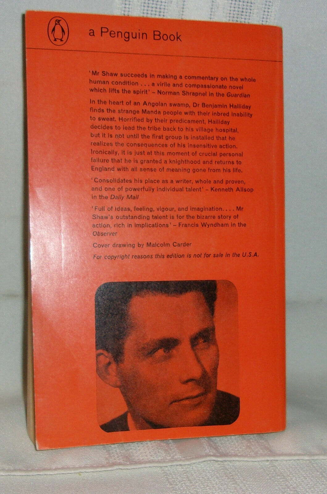 JAWS Robert Shaw Quint Signed Autograph Sun Doctor Book Battle Of Bulge ...