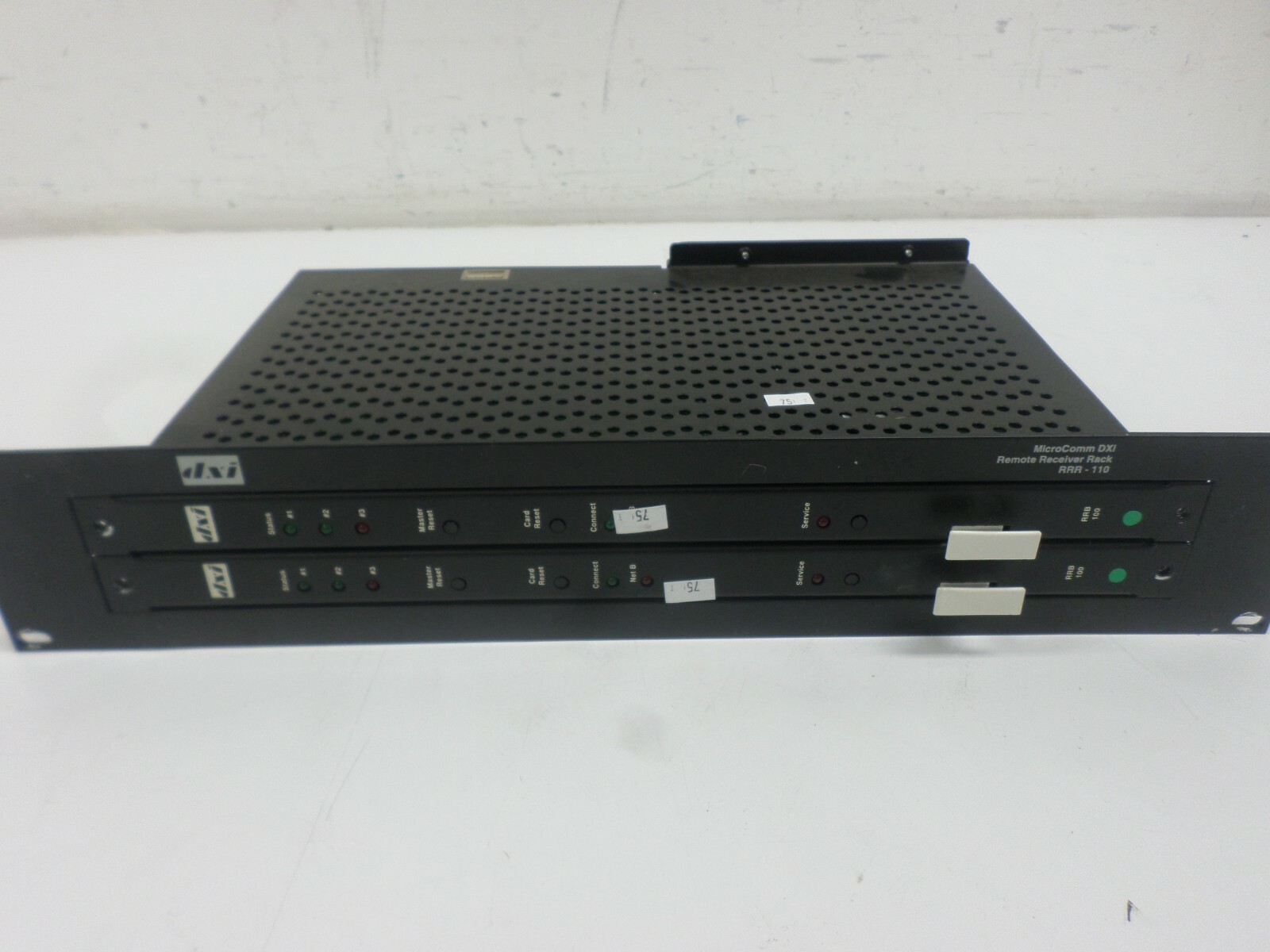 Harding Instrument MicroComm DXI Remote Receiver Rack RRR-110 RRB-100 ...