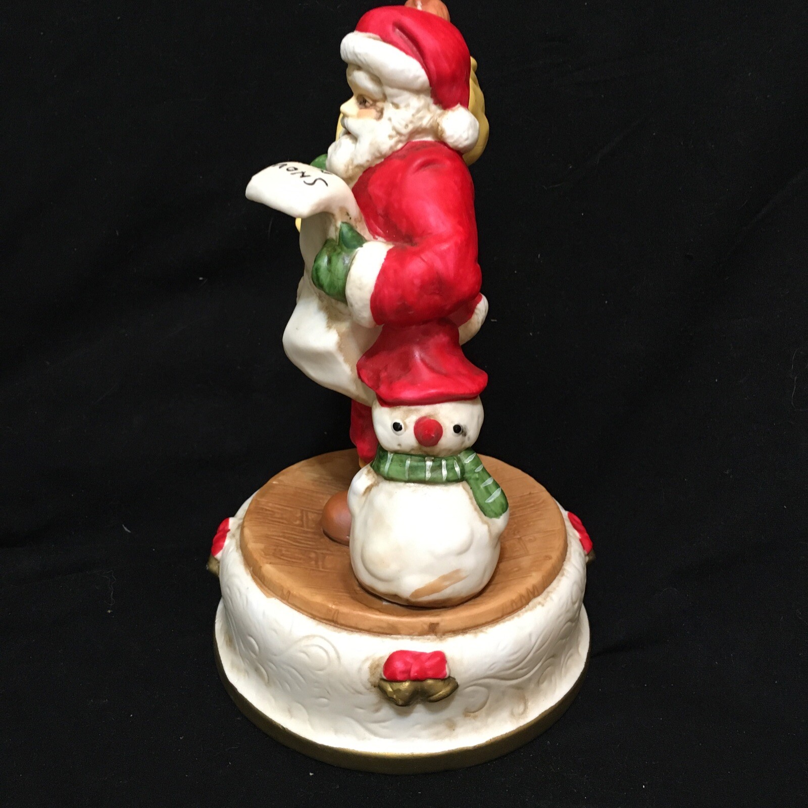 Vintage Share the Joy Musical Santa Claus Plays Santa Claus Is Coming ...