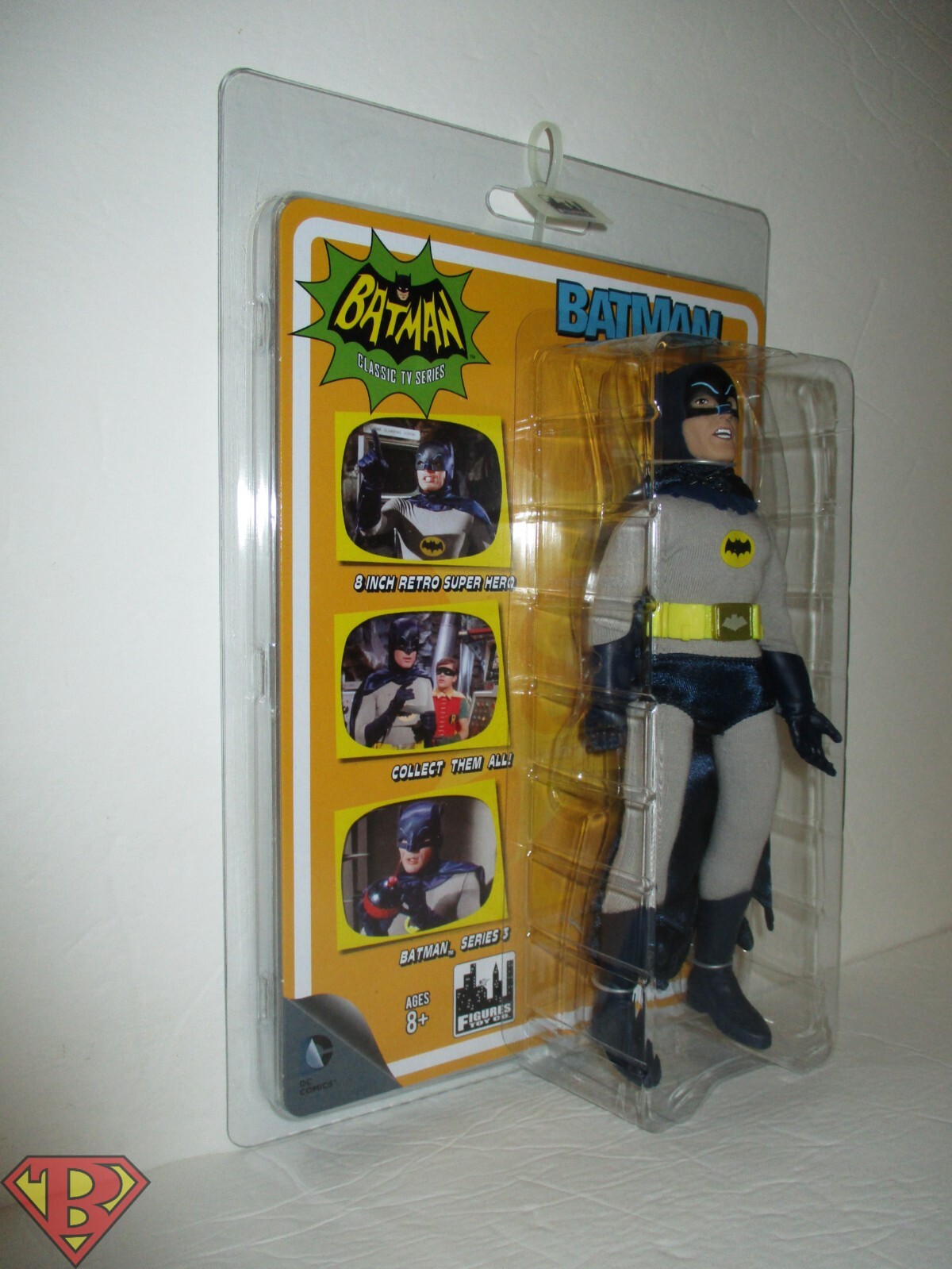 BATMAN Angry Face DC Batman Classic 1966 TV Series 8" Retro Figure ...