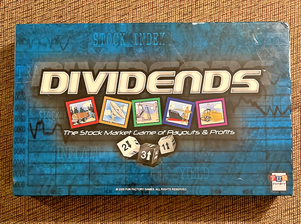 Fun Factory Board game Dividends - The Stock Market Game of Payouts ...