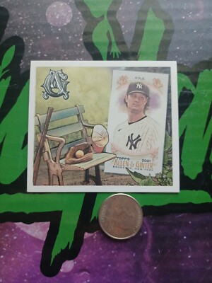 2021 Topps Allen & Ginter N43 Mini Box Topper Gerrit Cole New York ...