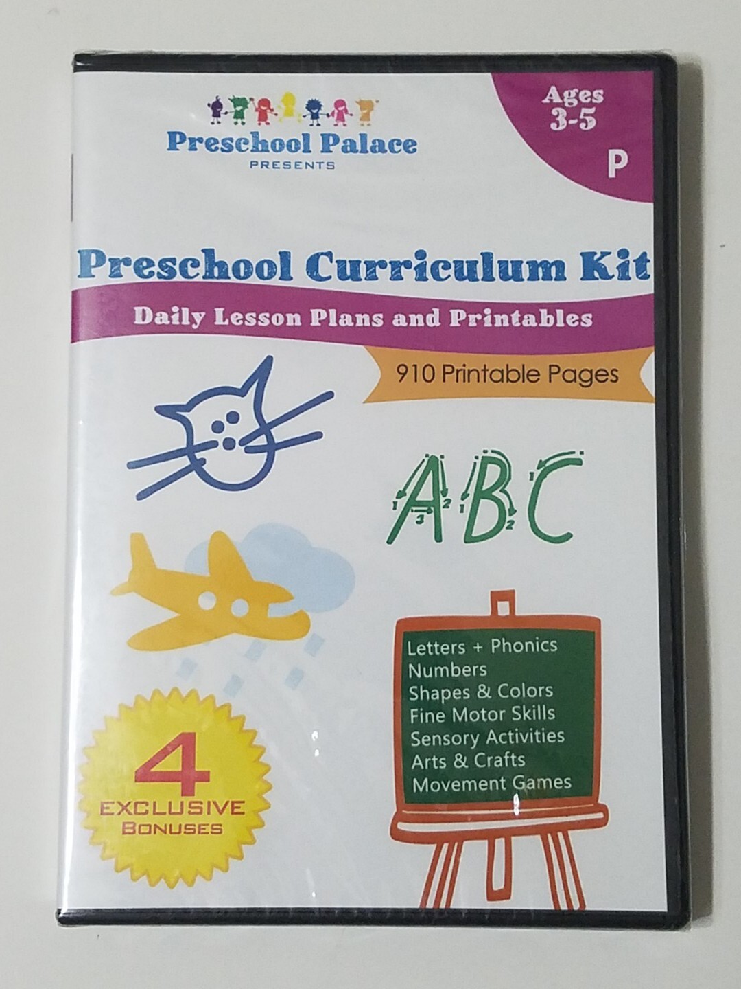 The Ultimate Preschool Curriculum Kit on CD - Printable Workbooks ...