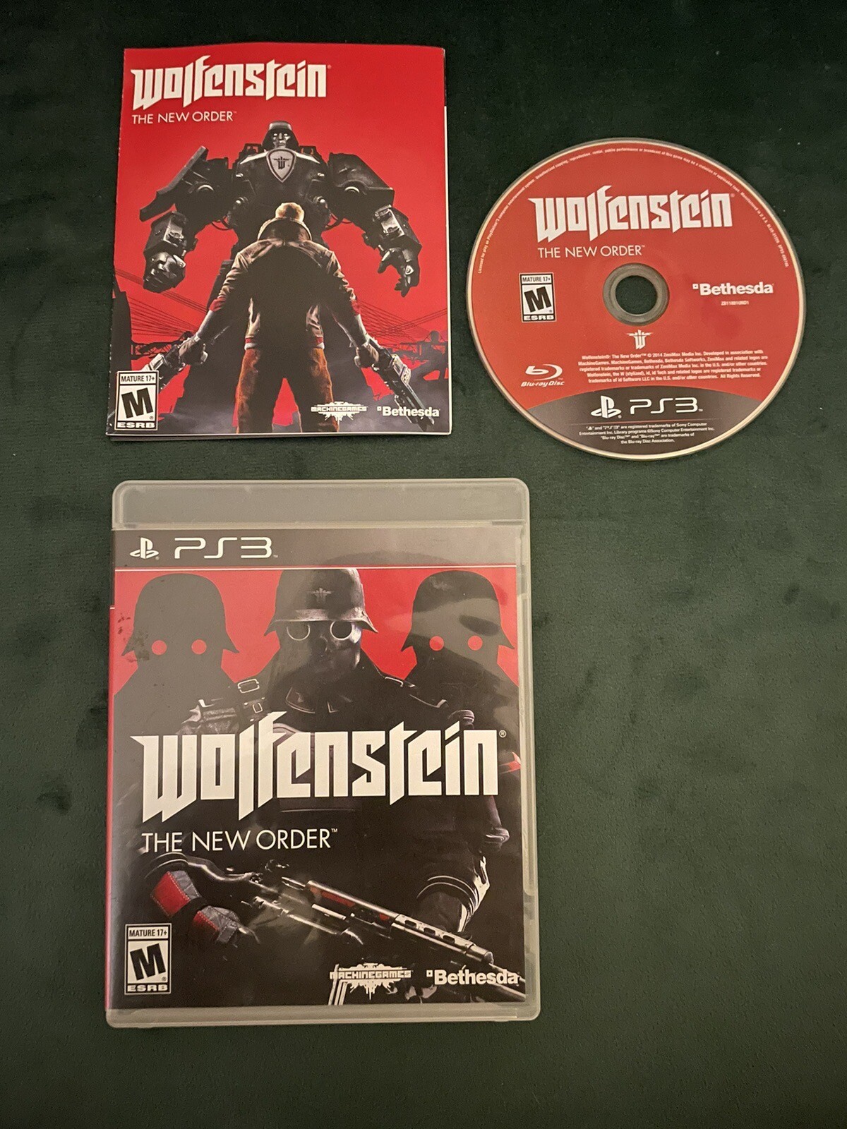 Wolfenstein: The New Order (Sony PlayStation 3, 2014) Tested ...