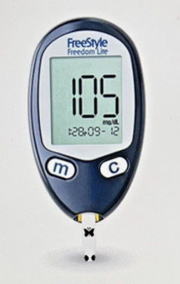 NEW FREESTYLE FREEDOM LITE BLOOD GLUCOSE METER ( NO BOX ) | eBay