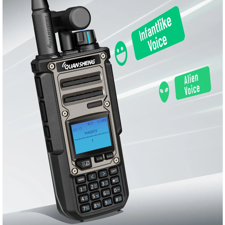 Quansheng TK11(8) Two Way Radio Long Standby 10W Spectrum Analyzer ...