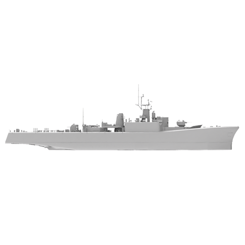 SSMODEL RHWS700028 1/700 Military Model Kit Water Line HMCS Terra Nova ...