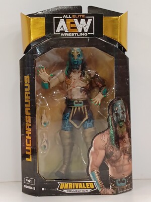 Jazwares AEW Unrivaled Series 5 #41 Luchasaurus Action Figure NEW ...