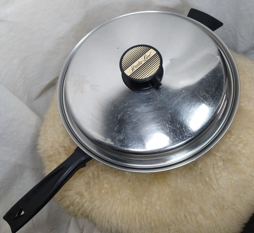 STRATA LINE SKILLET FRYING PAN 10.5" MULTI-PLY STAINLESS STEEL WITH ...