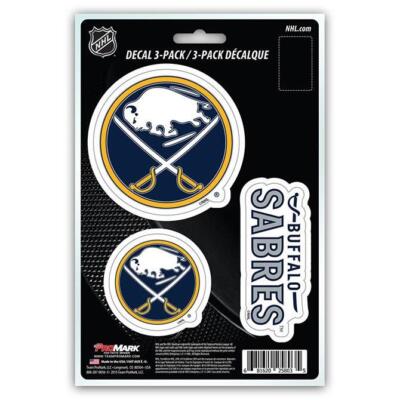 Buffalo Sabres Decal Die Cut Team 3 Pack [NEW] NHL Car Truck Auto ...