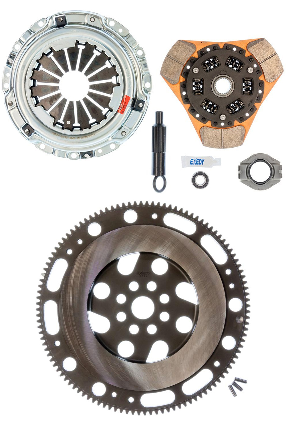 EXEDY STAGE 2 TWO CLUTCH FLYWHEEL KIT ACURA INTEGRA HONDA CIVIC B16 B18 ...