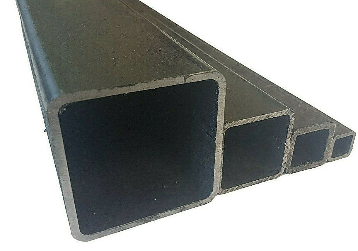 Quadratrohr Stahlrohr Hohlprofil Stahl Vierkantrohr S235JR | eBay