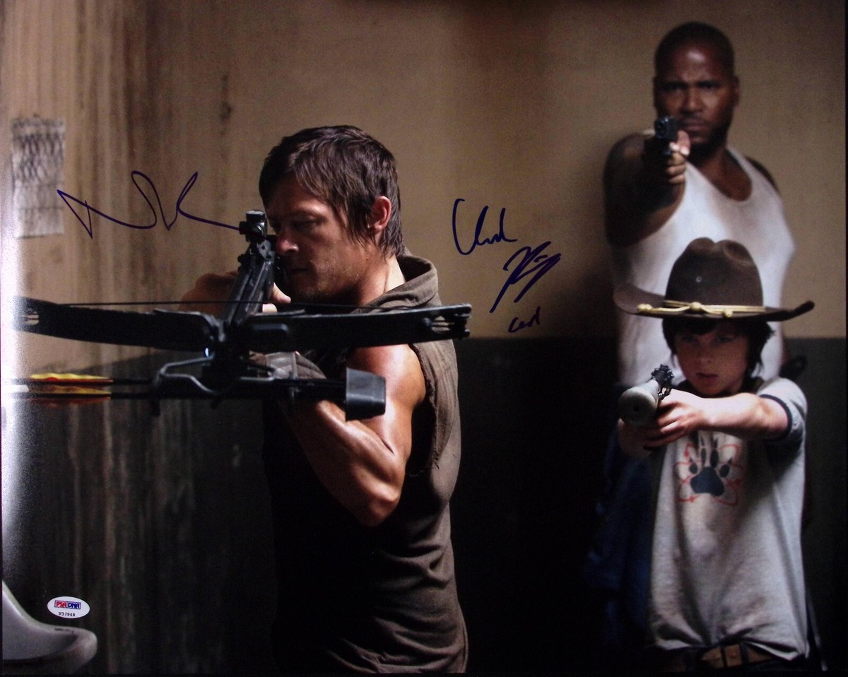 Norman Reedus Og Chandler Riggs