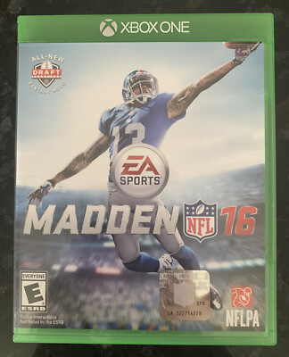 Madden NFL 16 (Microsoft Xbox One, 2015) - with Special Edition Case ...