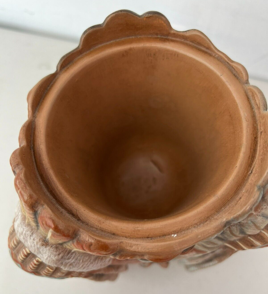 Vintage 1992 Native American 3 Indian Chief Heads Tobacco Jar Teepee ...