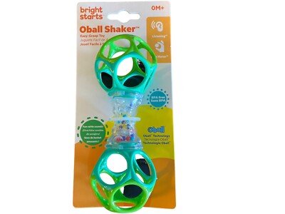 Bright Starts Oball Shaker Rattle Toy Ages Newborn + | eBay