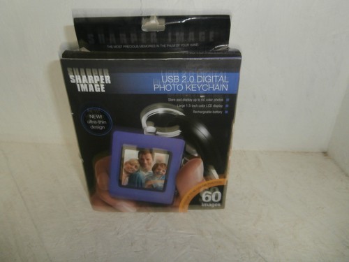 Sharper Image Digital Photo Keychain Purple New !!! | eBay
