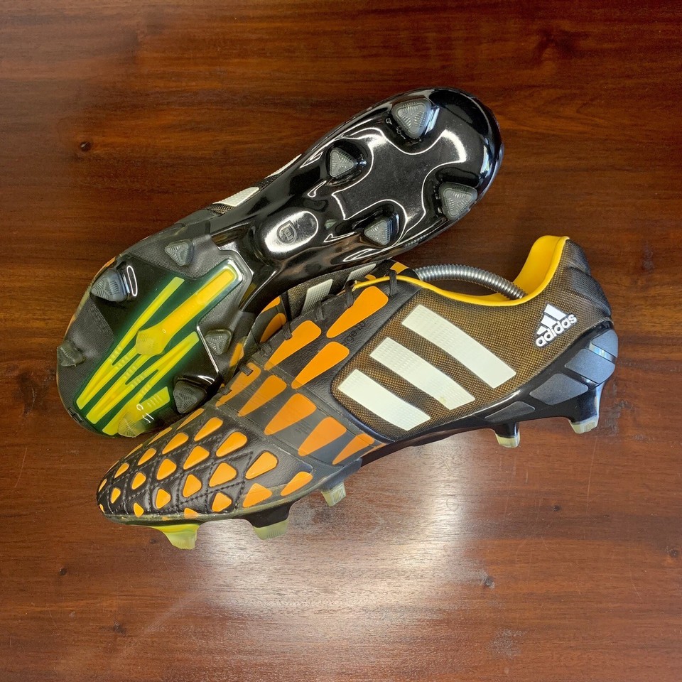 Adidas Nitrocharge 1.0 Battle Pack Yellow Black FG ELITE US 11 UK 10.5 ...