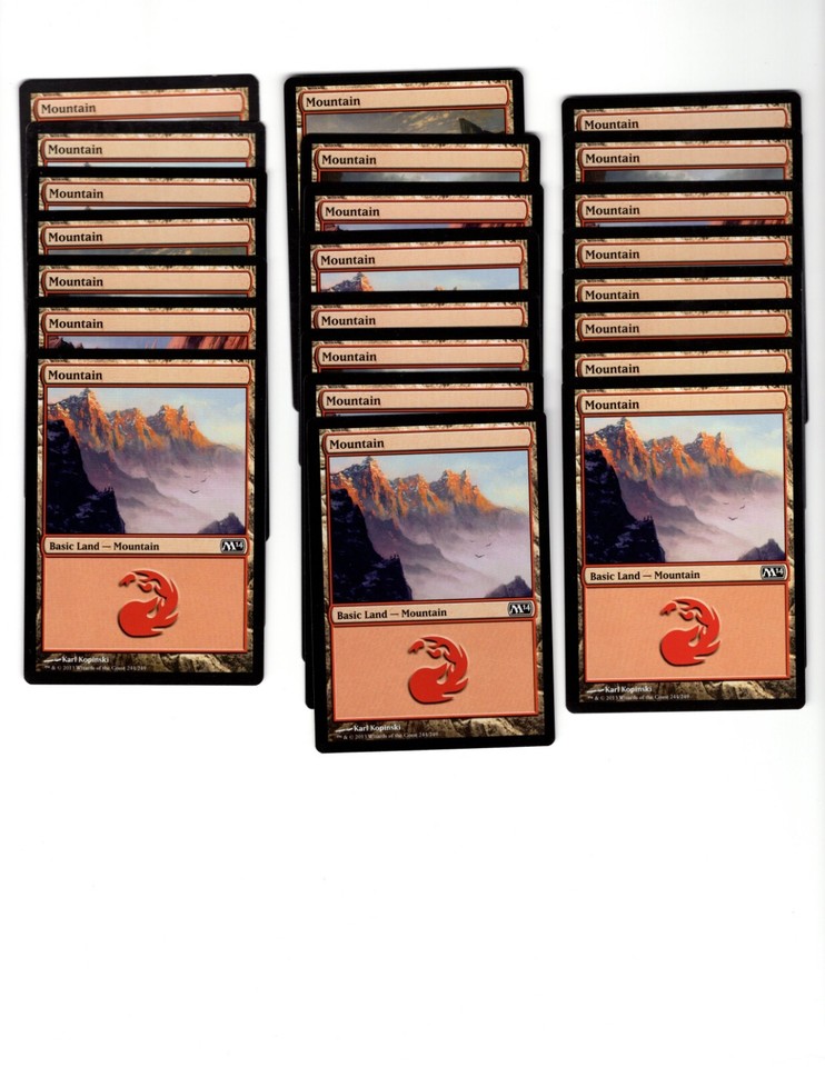 60 Card Deck - MONO RED LAND DESTRUCTION - CHANDRA-Ready to Play ...