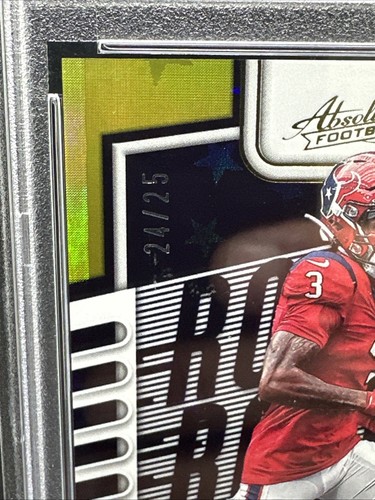2023 Gold Star Panini Absolute Tank Dell 24/25 PSA 9-Houston Texans🏈🔥🔥🔥 ...