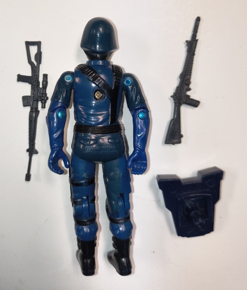 GI Joe Black Major Custom Cobra Trooper Viper Pilot Red Logo ARAH OG ...