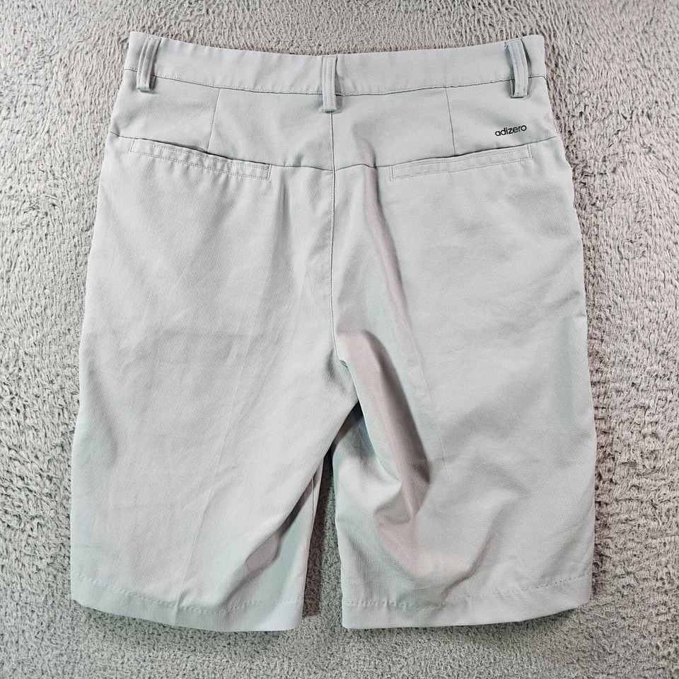 Adidas Golf Shorts Men 30 x 11 Logo Gray Lightweight Adizero | eBay UK