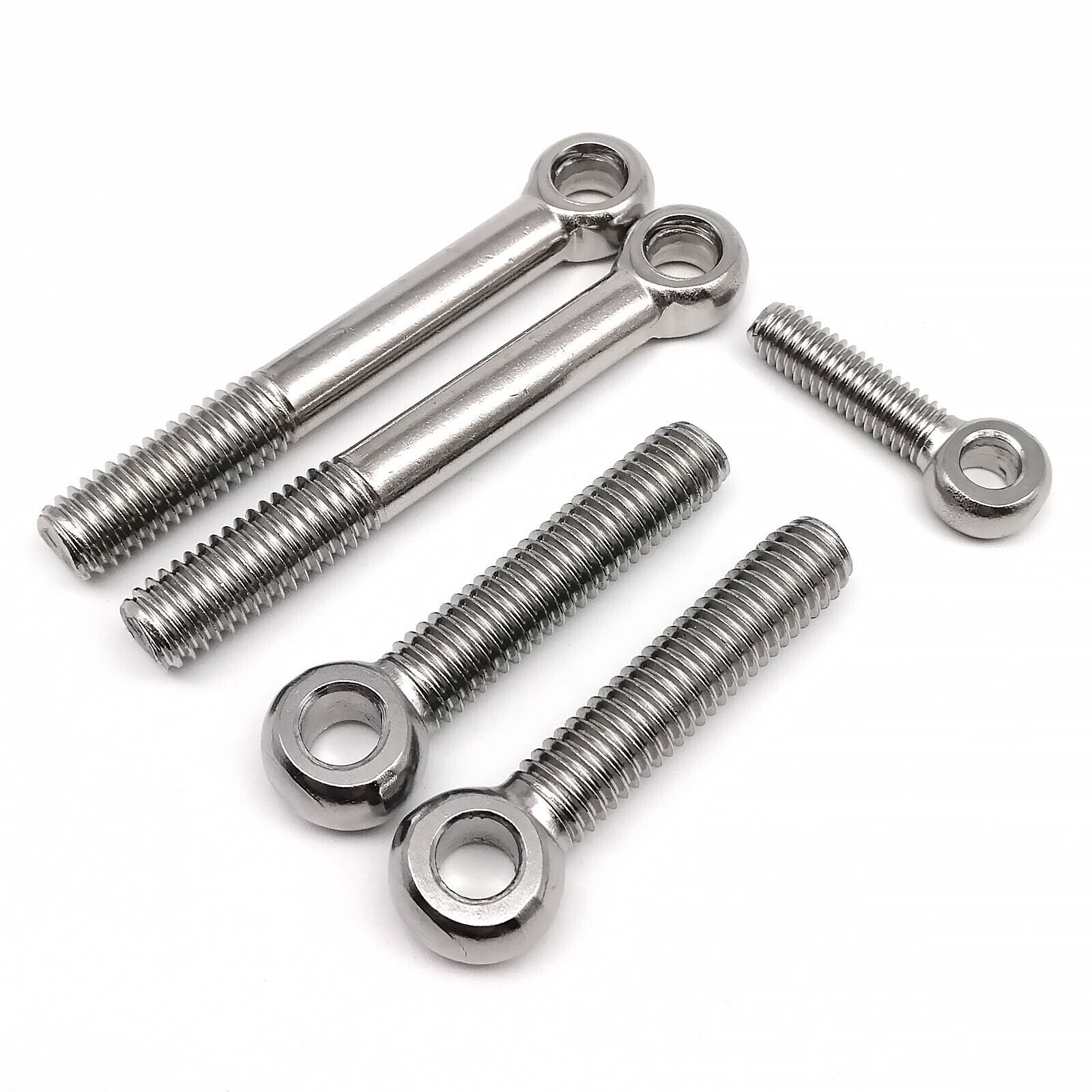 M5-M16 304 A2-70 Stainless Steel Loop Circle Hole Eye Ring Screw Bolt ...