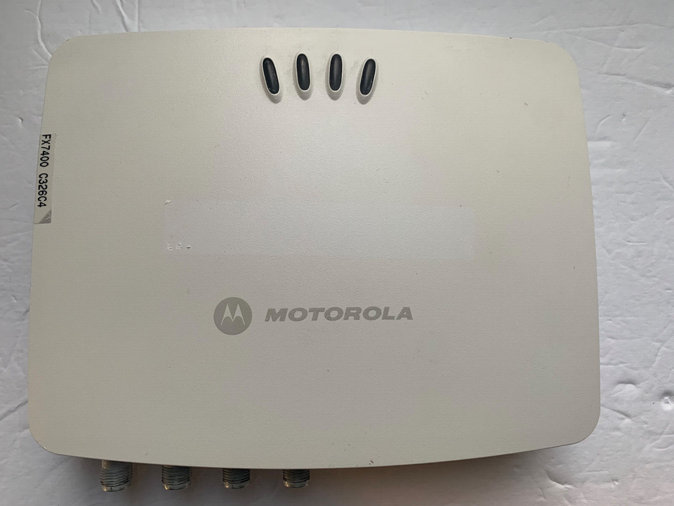 Excellent Condition Zebra Motorola FX7400 4-Port UHF RFID Card Reader ...