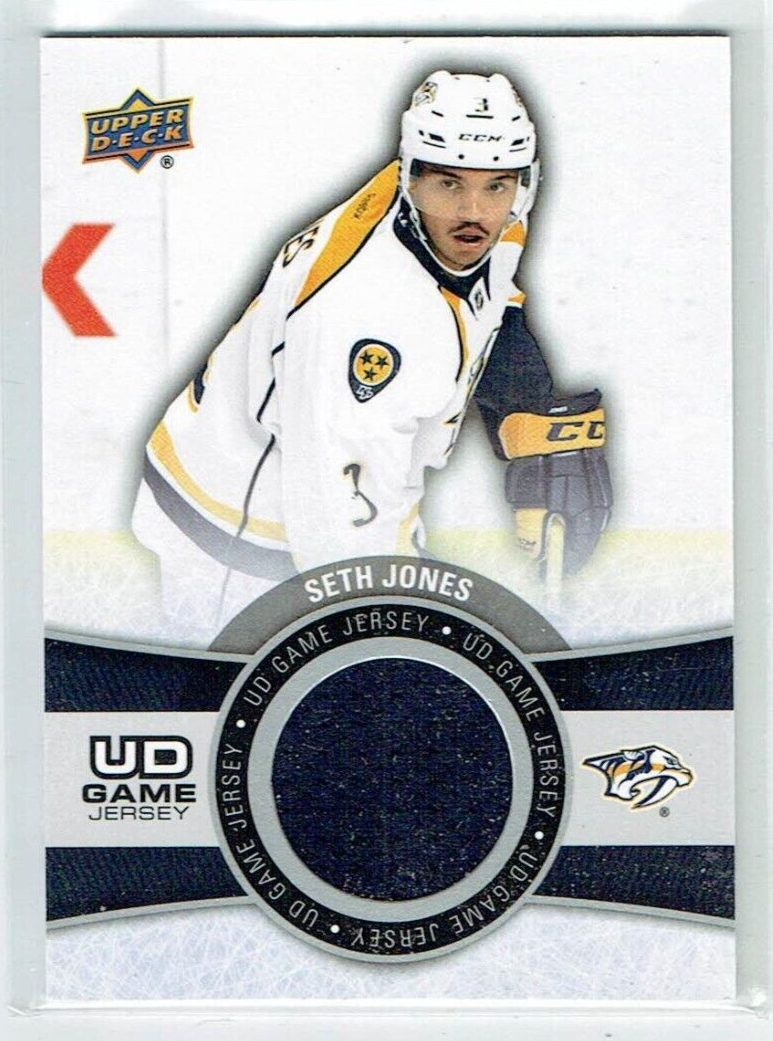 15-16 UD Upper Deck Series One Seth Jones Jersey (navy) | eBay