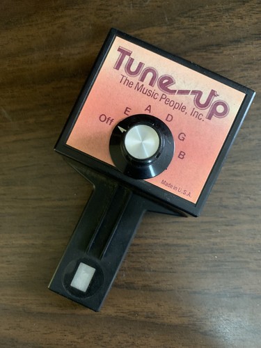 1979 Tune-Up strobe Guitar/Stringed-Instrument Tuner Missing Cover Fast ...