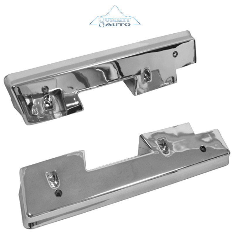 1962 1963 1964 Chevy Impala Door Arm Rest Chrome Bases & Pads Right ...