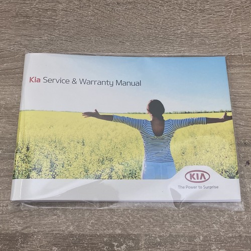 NEW BLANK KIA SERVICE LOG BOOK BOOKLET 2014-2016 | eBay Australia
