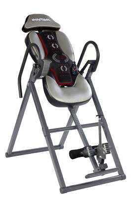 Advanced Heat and Massage Therapeutic Inversion Table 300 Lb Max Weight ...