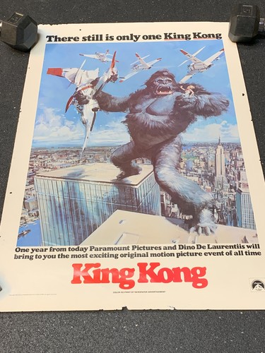 1976 - KING KONG Pre-release poster | eBay