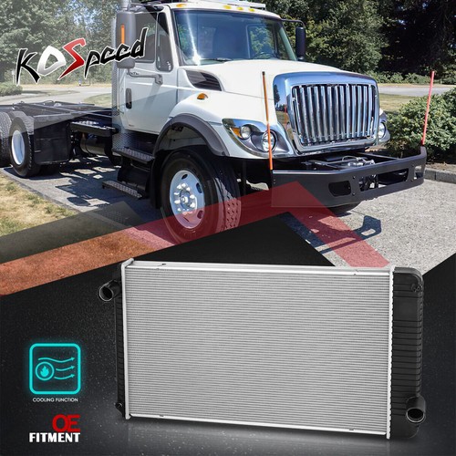 2-Row Aluminum Radiator for International 7300-7700/WorkStar 7600 7700 ...