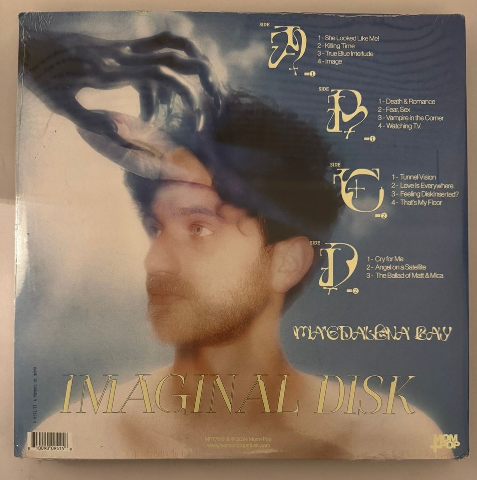 MAGDALENA BAY – IMAGINAL DISK - GATEFOLD BLACK VINYL 2XLP NEW - TORN SHRINK -A36 810090095158| eBay
