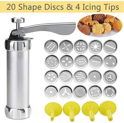 Manual Biscuit Cookie Press Stamps Set Cake Decorating Tool Maker ...