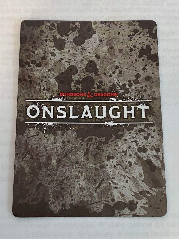 D&D Dungeons & Dragons Onslaught Foil Promo Mimic Monster Card Launch ...