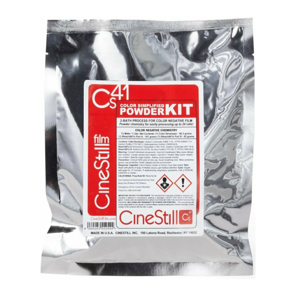 CineStill CS41 Color Simplified 2 Bath C 41 Film Processing Quart Kit ...