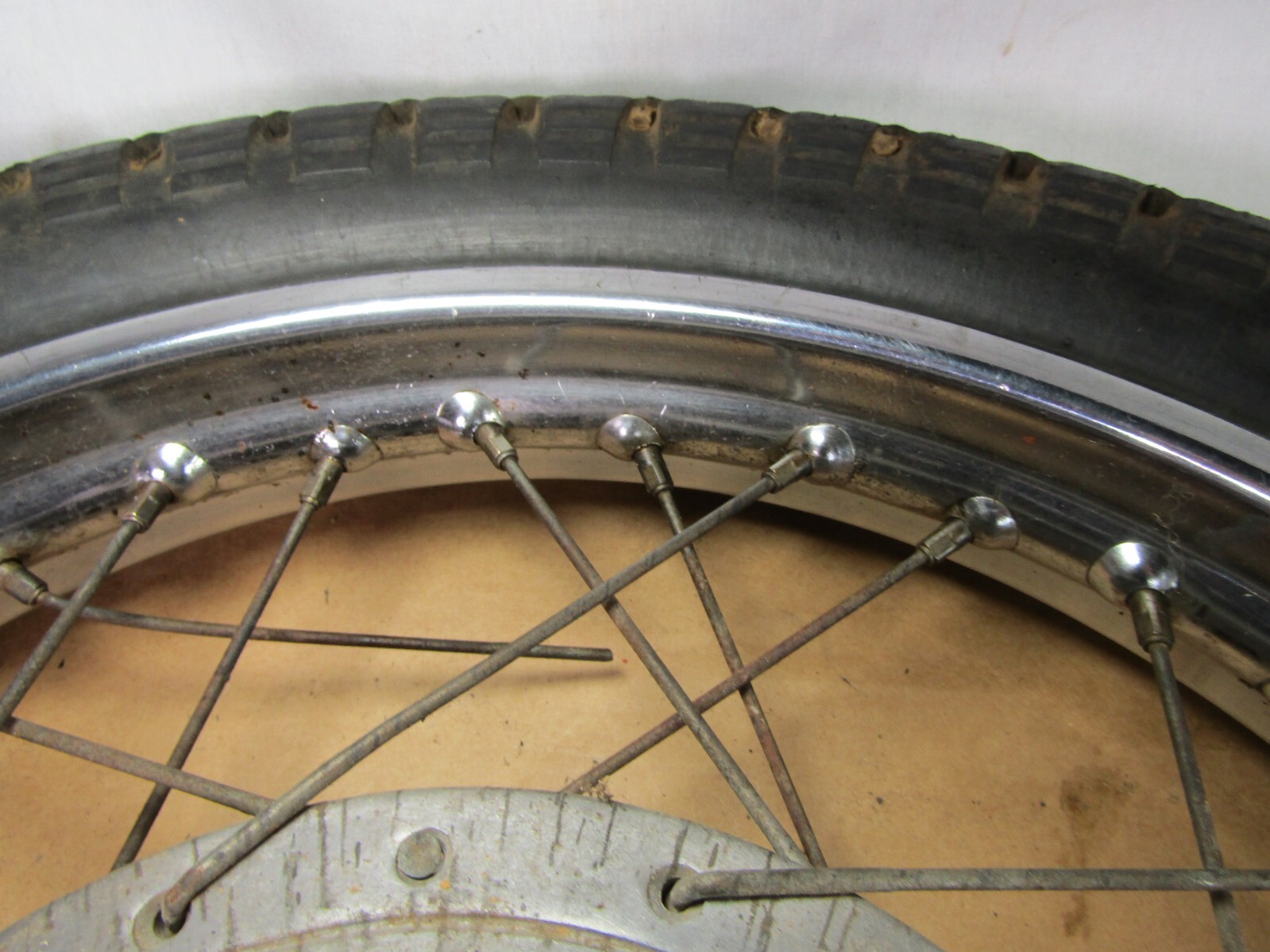 Honda CB72 250 CL72 250 CB77 305 CL77 305 DID 3.50 x 18 " Rear Wheel 🔥 ...