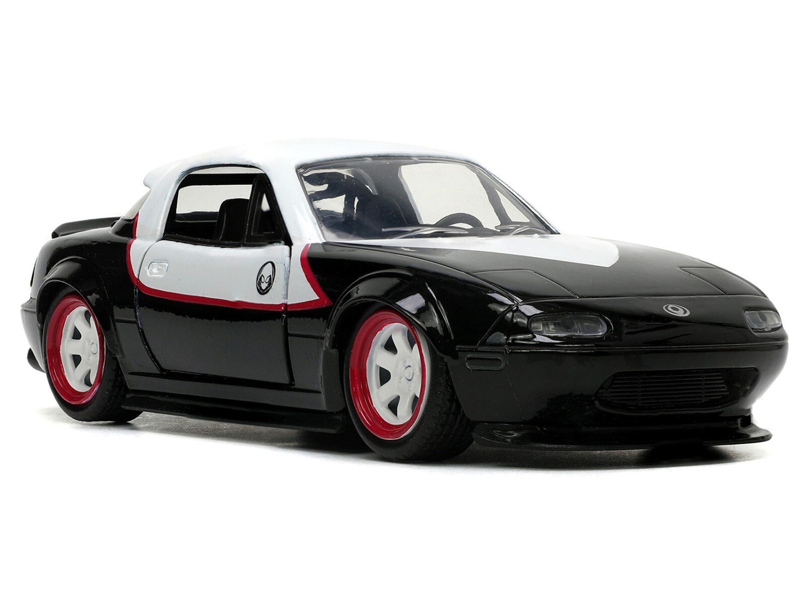 1990 MAZDA MIATA & GHOST SPIDER FIGURE "SPIDER-MAN" 1/32 DIECAST CAR ...