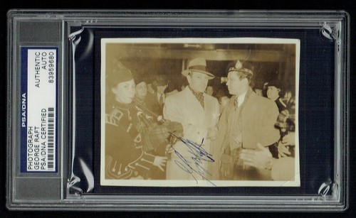 George Raft signed autograph 3x4 Vintage 1940's Snapshot Photo PSA ...