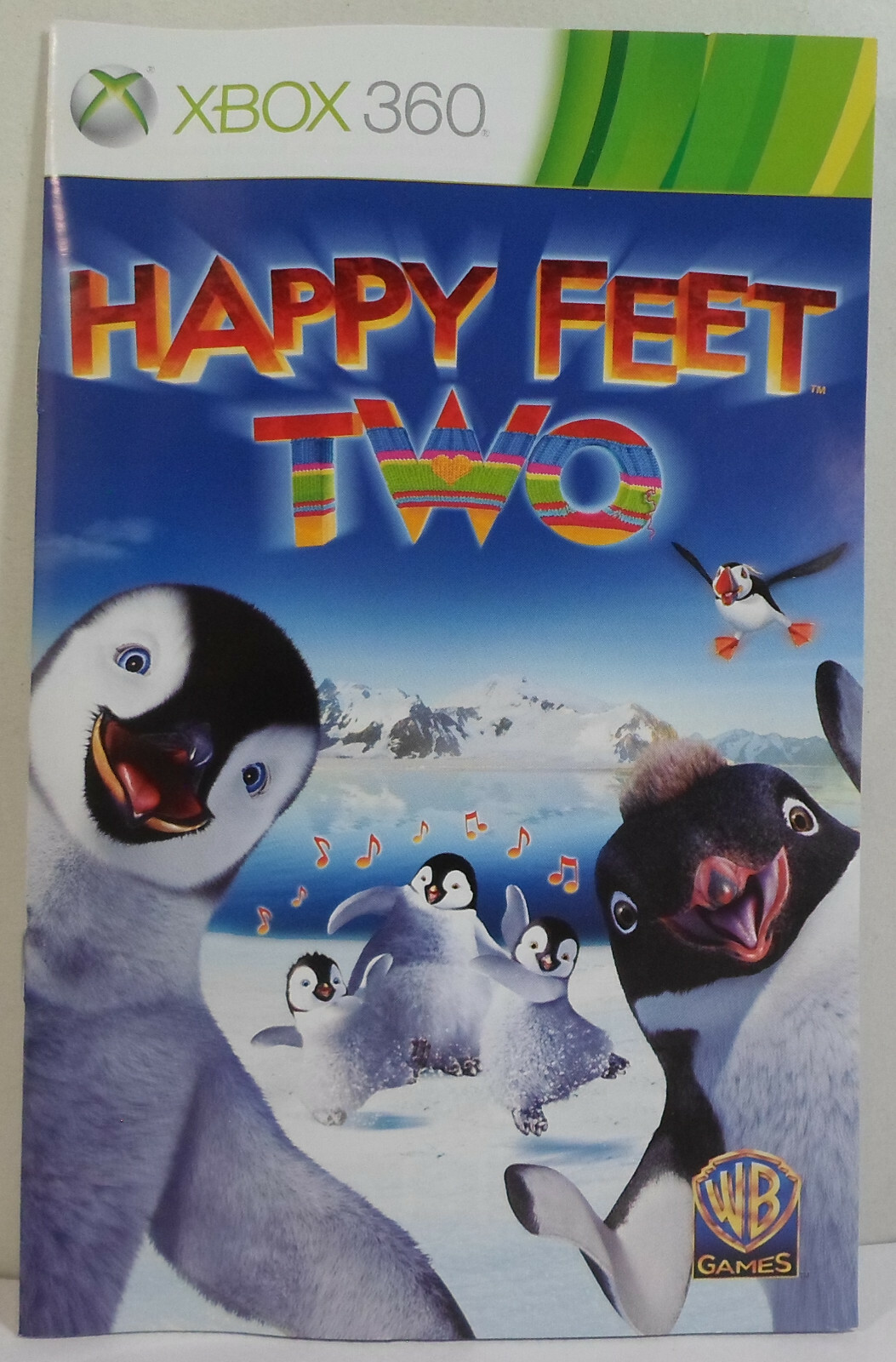 MICROSOFT XBOX 360 PAL HAPPY FEET TWO 2 100% COMPLETE VIDEO GAME TESTED ...