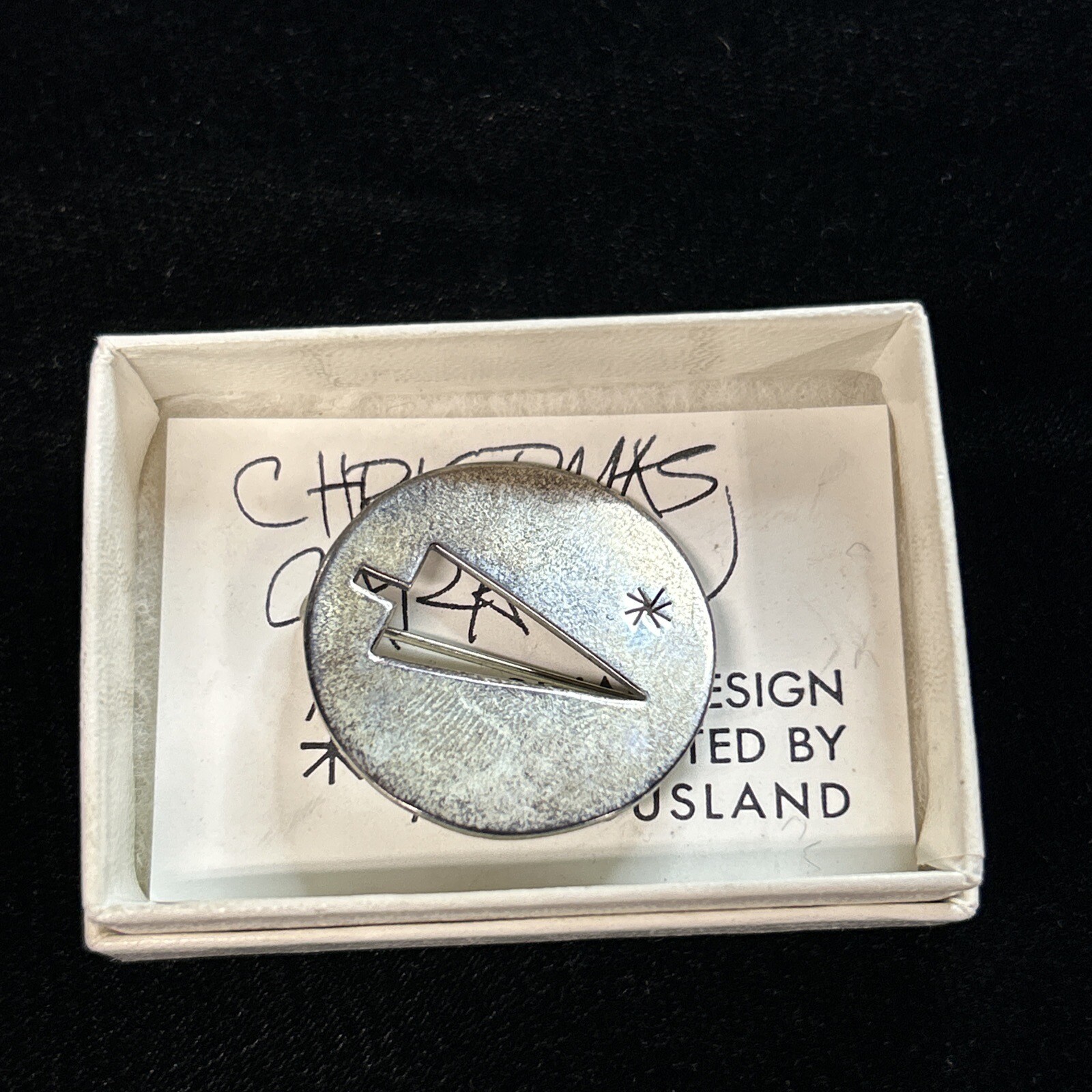 Mik Stousland Sterling Silver “Christmas Caraval” Pin-Back Brooch ...