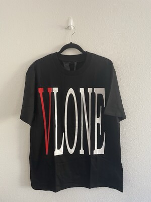 VLONE Red/Black Staple Tee, T-shirt Red V Color Sizes Large, Medium ...