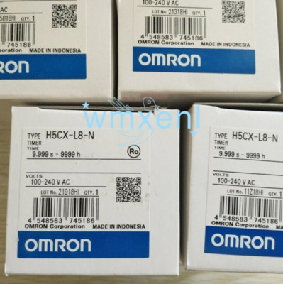 1pcs New & Genuine Omron Brand New H5CX-L8-N Digital Timer 100-240VAC ...