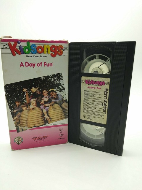 Kidsongs - a Day of Fun Music Video Stories VHS Tape 1991 Tap VGC for ...