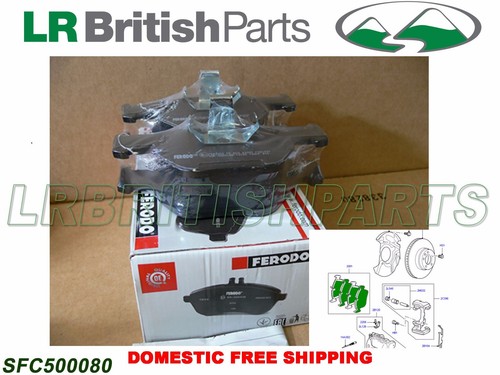 LAND ROVER BRAKE PADS FRONT RANGE ROVER 03-05 M62 FERODO SFC500080 NEW ...
