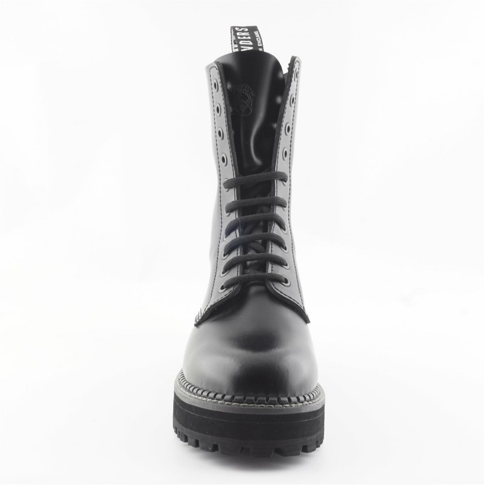 Women's Grinders Taylor CS Black 10 eyelet Non Steel Toe Derby Boot ...